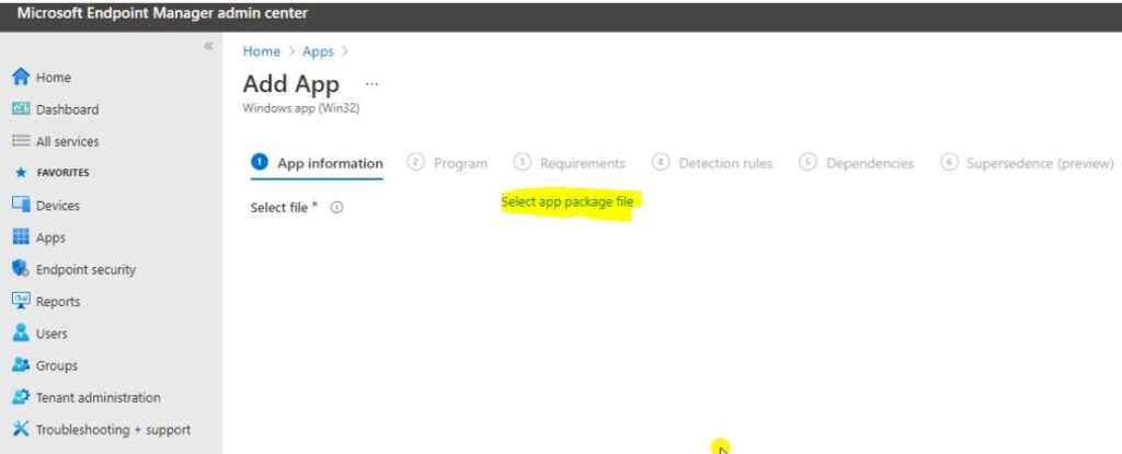 How to Deploy Windows Apps(Win32) in Intune – endusersupports.com