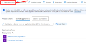 App Registration for Intune – endusersupports.com