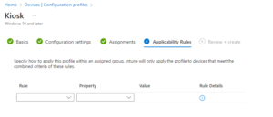 Setup Window 11 KIOSK mode with Intune – endusersupports.com